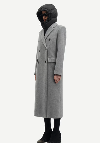 Falcon Coat | Grey – Well Heeled