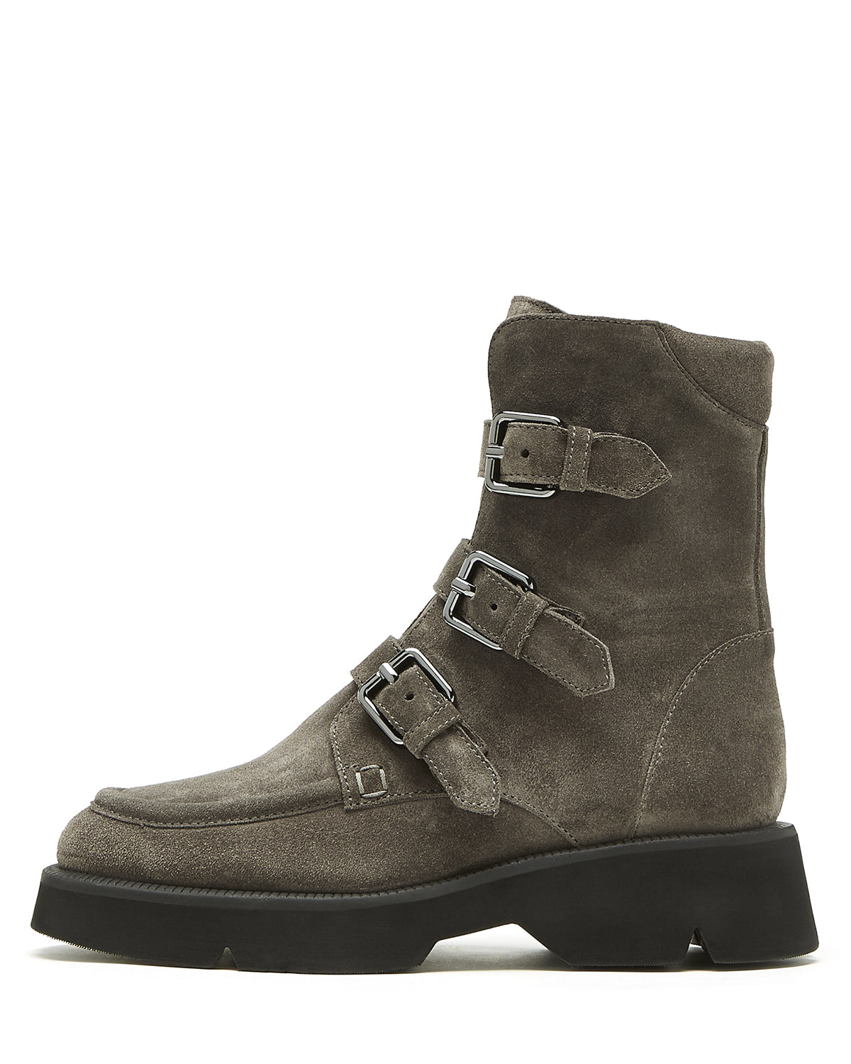 Benwin Bootie | Charcoal Suede – Well Heeled