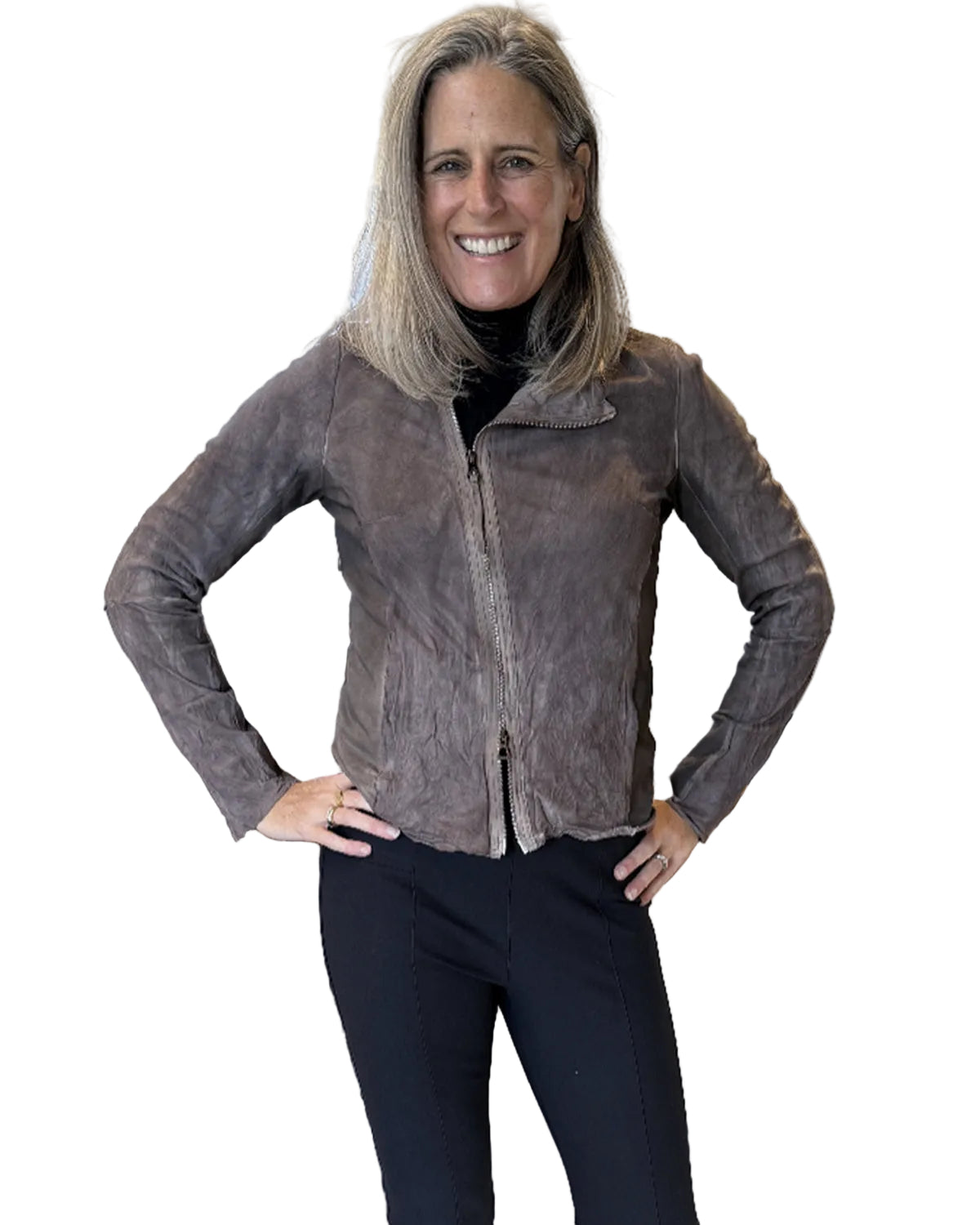 Fender Leather Jacket | Teak Suede – Well Heeled