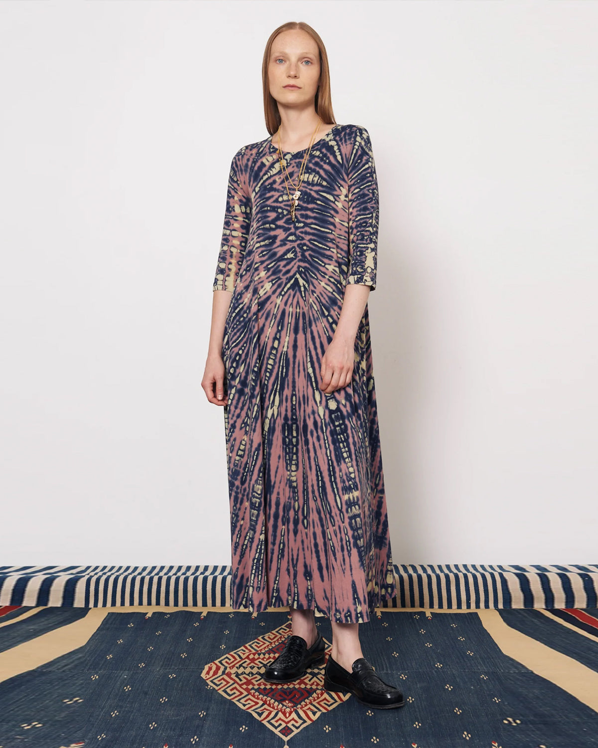 Drama Maxi Dress | Jasper Navy – Well Heeled