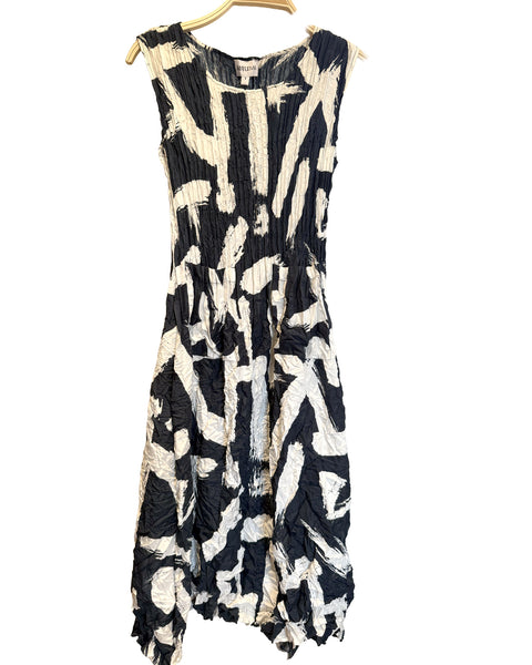 Alquema Smash Pocket Dress | Indigo Noise – Well Heeled