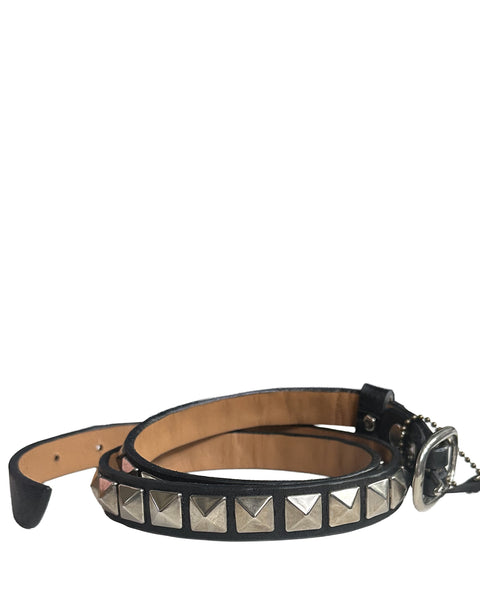 Pyramid Black Belmont .5" Belt – Well Heeled
